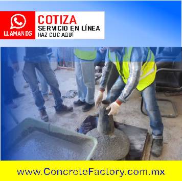 CONCRETO en Ciudad de México CDMX precio